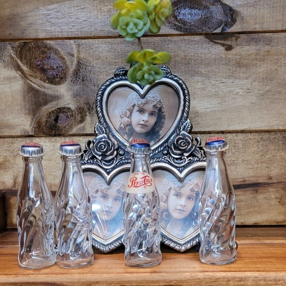 Pepsi | Accents | Pepsi Cola Four Small Mini Glass Vintage Collectable ...